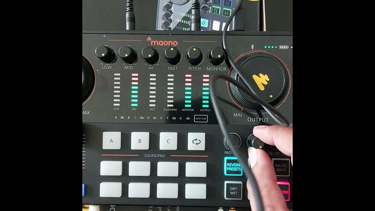 How to set up Echo Maono E2 with out put speaker - YouTube