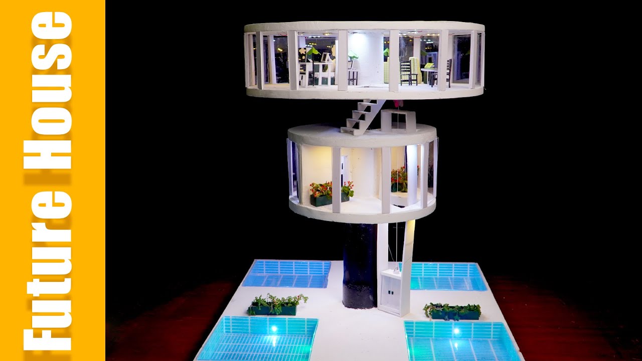 How to make Modern Future House - YouTube