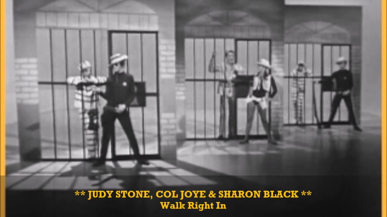 Judy Stone Col Joye & Sharon Black ♥ Walk Right In ♫ - YouTube