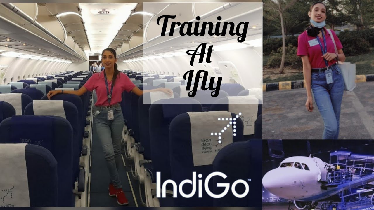 A day in life as a cabin crew trainee in Indigo | ifly | aircraft visit ...
