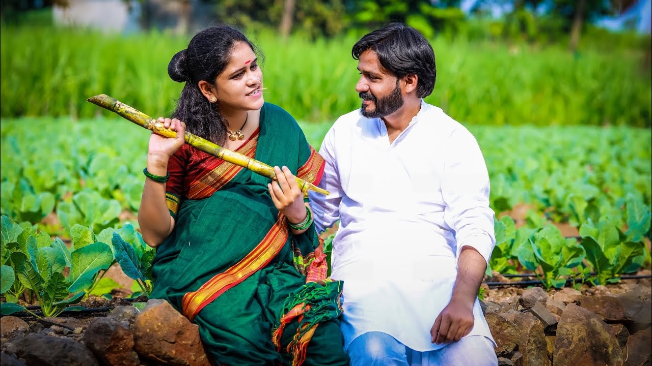 Tulsi photoj present.. Maternity shoot ....farmer theam - YouTube