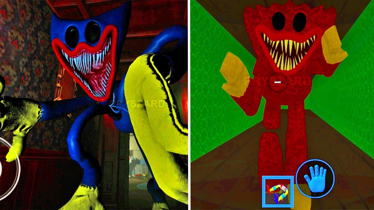 Poppy Playtime Chapter 3 Mobile vs Poppy Playtime Chapter 3 Roblox (iOS ...