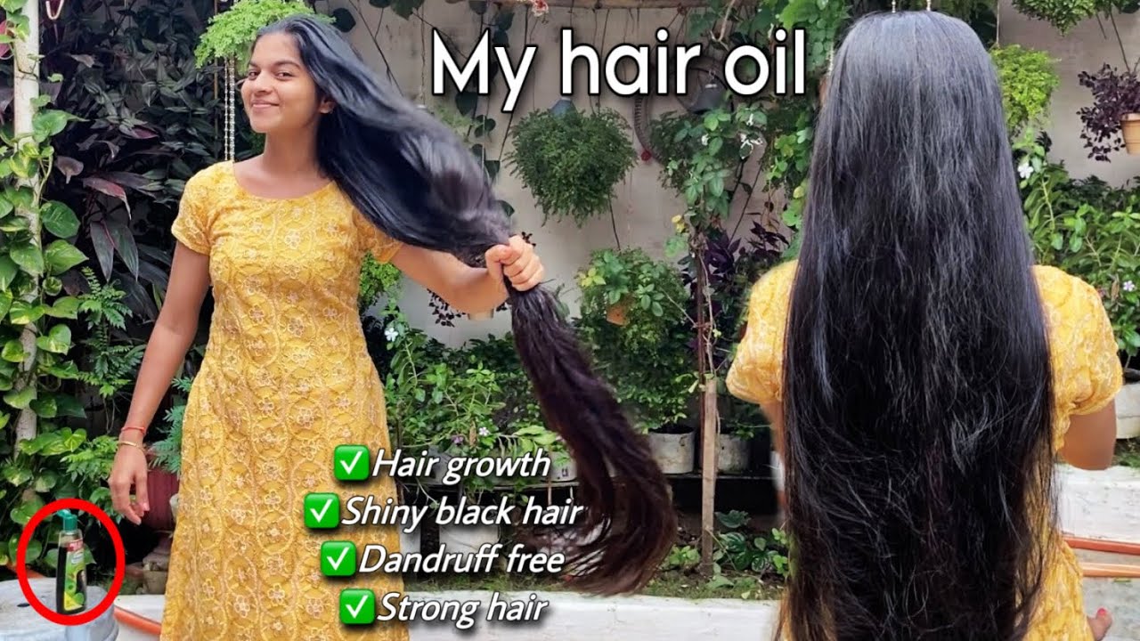 1 month lambe ghane bal || My hair growth oiling tips || long hair alka ...