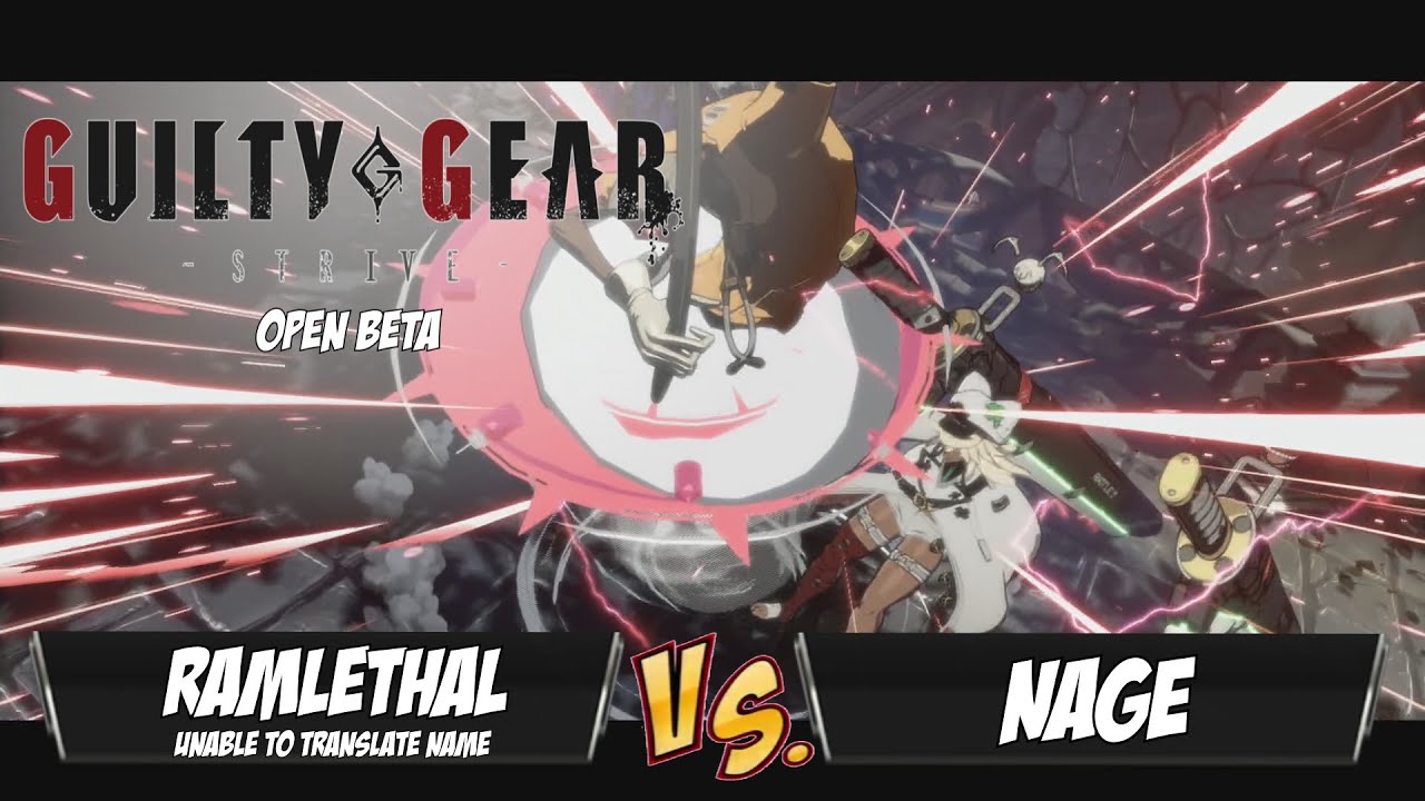 Ramlethal) Fights Nage(Faust)[Guilty Gear Strive Open Beta] - YouTube