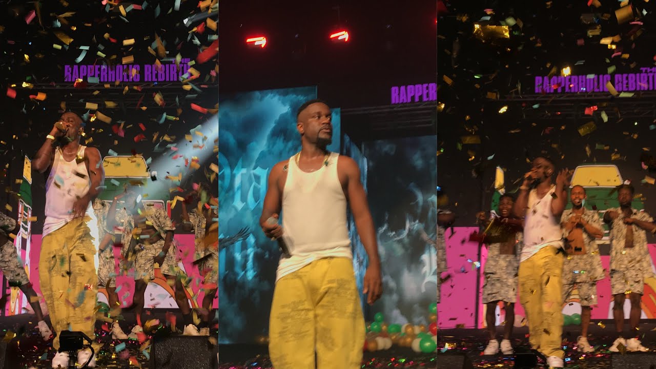 Iconic: Sarkodie performed OTAN’ for the first time at Rapperholic ...
