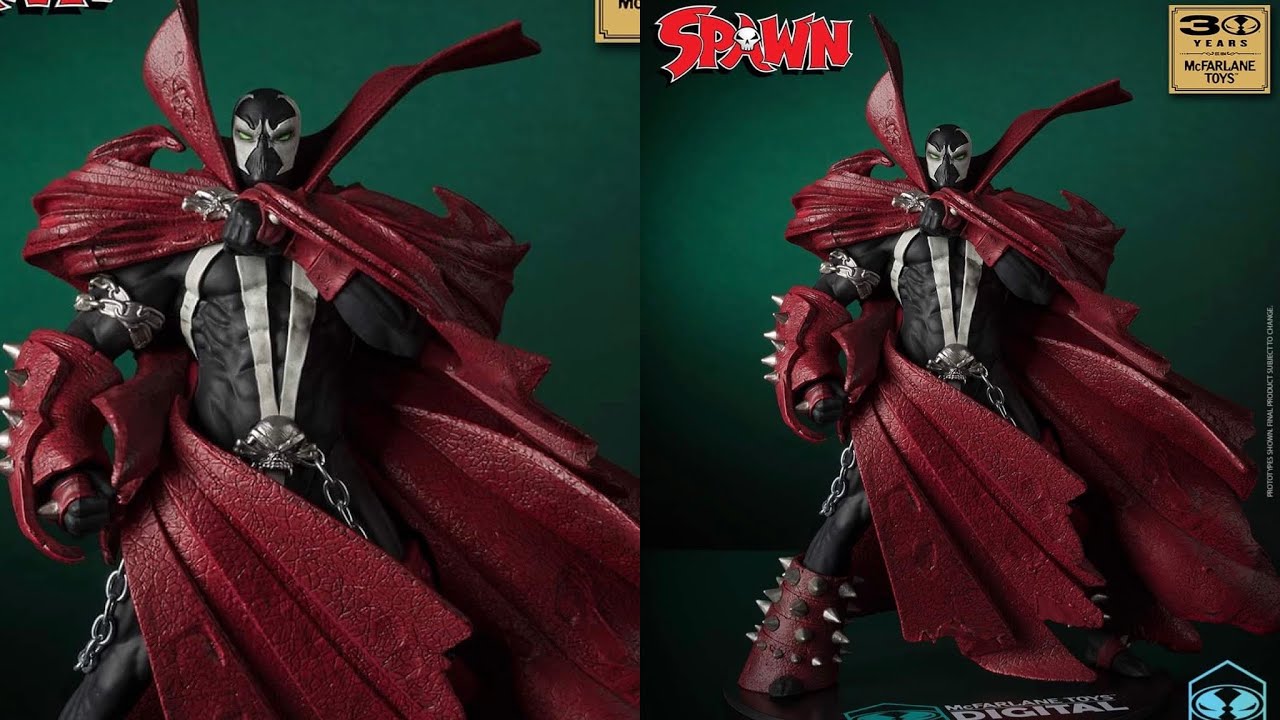New McFarlane toys spawn posed figure a statue 1/7 scale revealed - YouTube