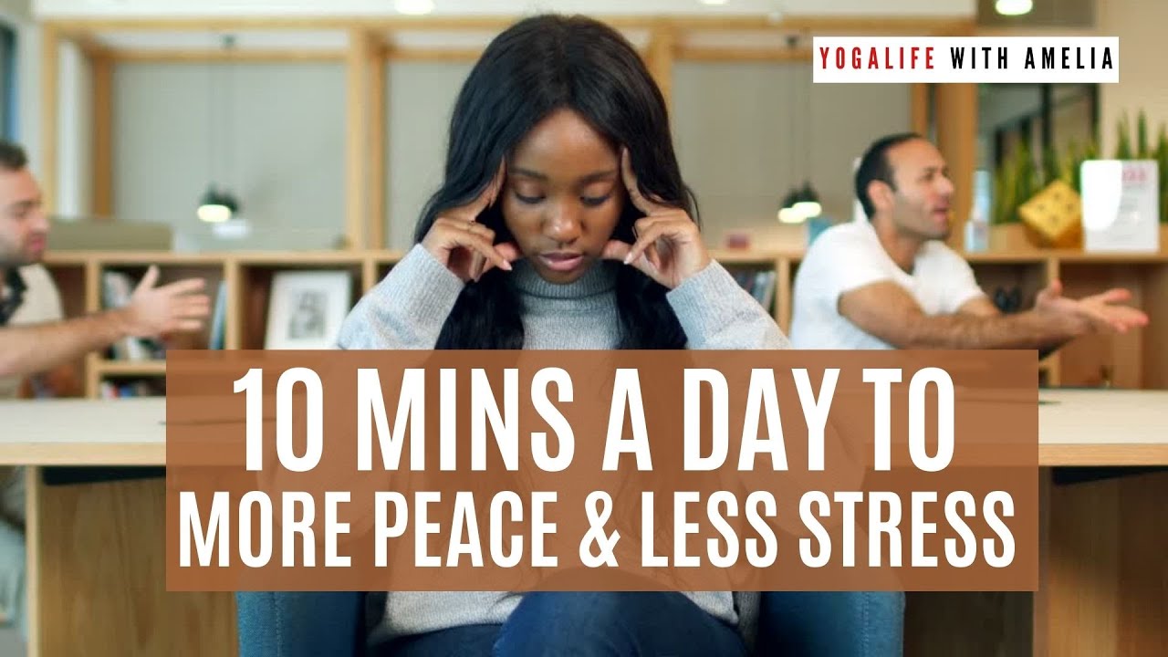 10 Min MINDFULNESS FOR LESS STRESS & MORE PEACE. MINDFULNESS FOR ...