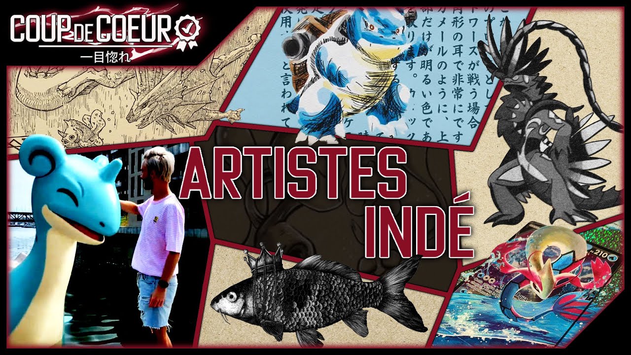 "Les Artistes Indé Pokémon ! 🎨" | Coup de Coeur | Bobise - YouTube