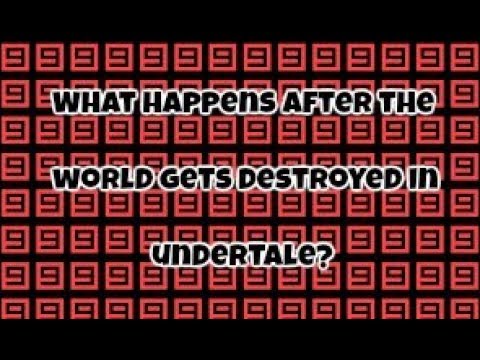 Post Genocide Run Undertale - YouTube