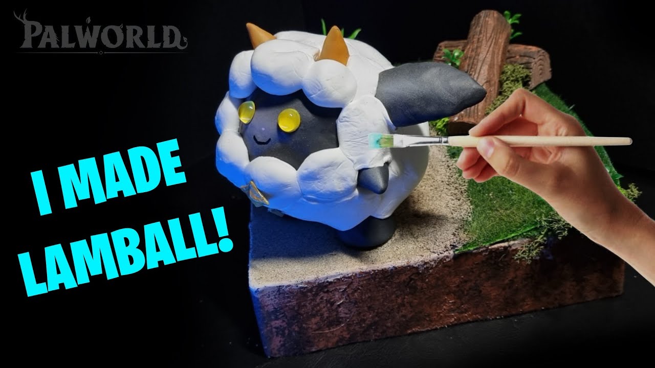 DIY epic PALWORLD Diorama Creation: LAMBALL - YouTube
