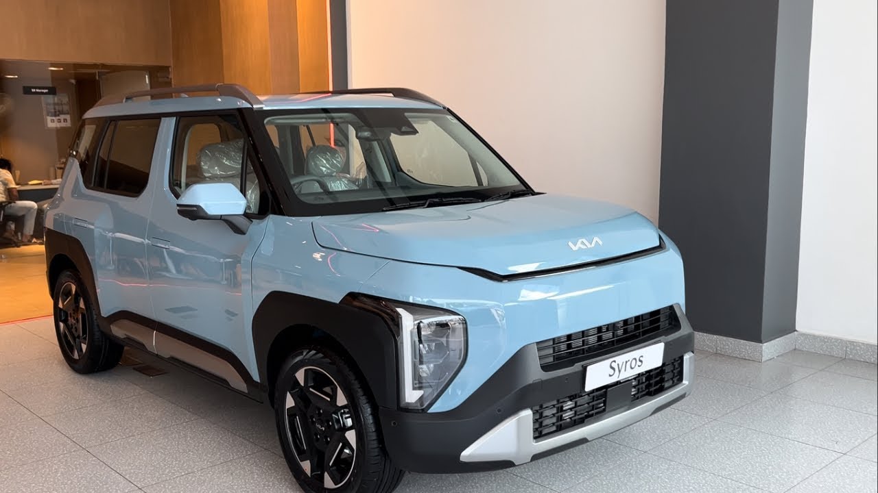 Kia Syros HTX O diesel ⛽️ Detailed Walkaround | Features, Looks और On ...