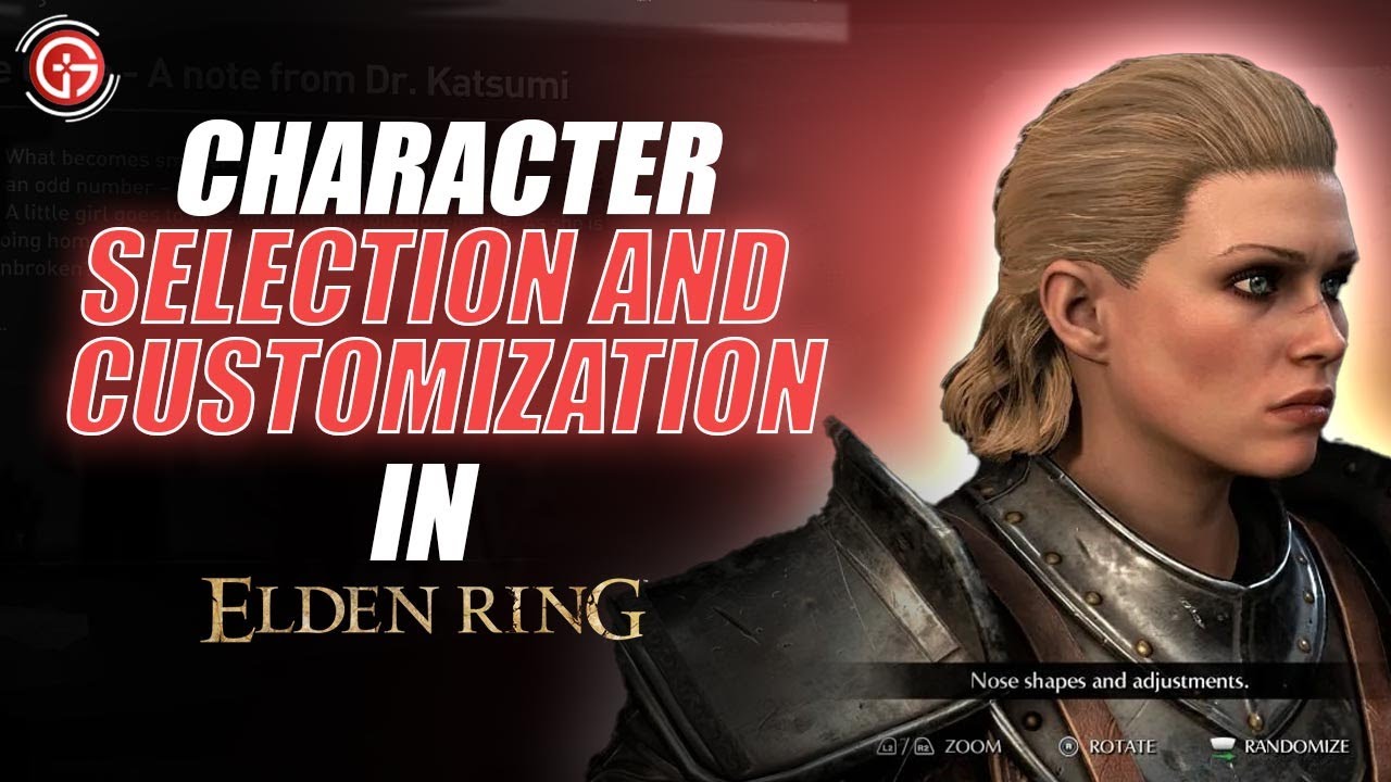 How to customize your Elden Ring Character (All You Need To Know ...