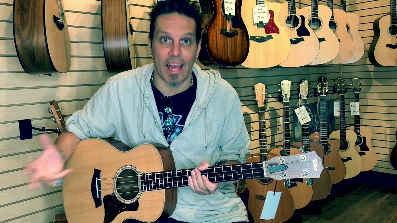 Guitar Czar Taylor GS Mini-e Bass - YouTube