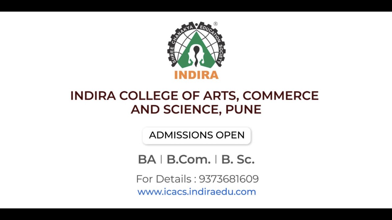 Indira College of Arts, Commerce & Science, Pune | Admission Open for ...