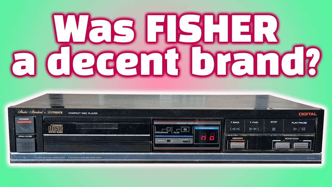 A Fisher CD player that could only say 'no' - YouTube