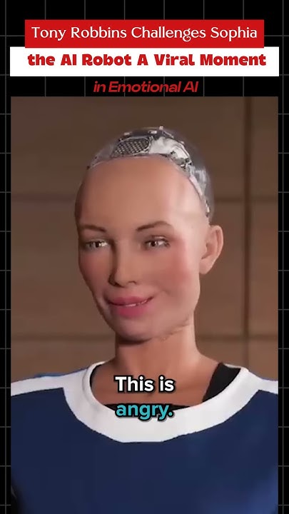 Tony Robbins Challenges Sophia The Ai Robot A Viral Moment In