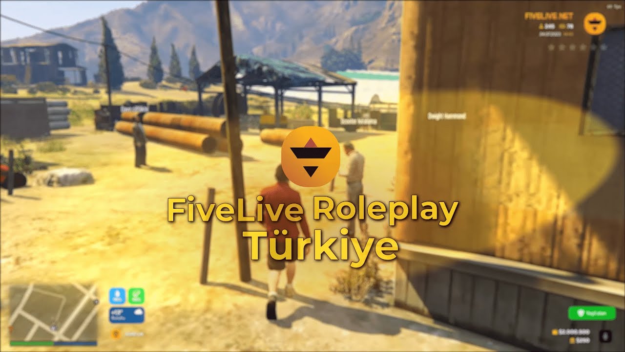 GTA 5 RP : FiveLive RP | Farming Job System - YouTube