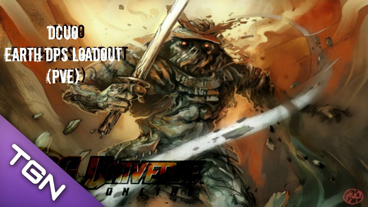 DCUO: Earth DPS (PvE) | Loadout | Gameplay | Rotation - YouTube