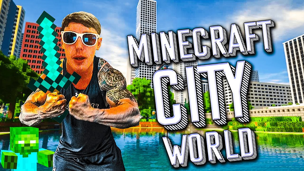 MINECRAFT CITY! Building Our Beautiful CITY!!! [ENG] [PS4] - YouTube