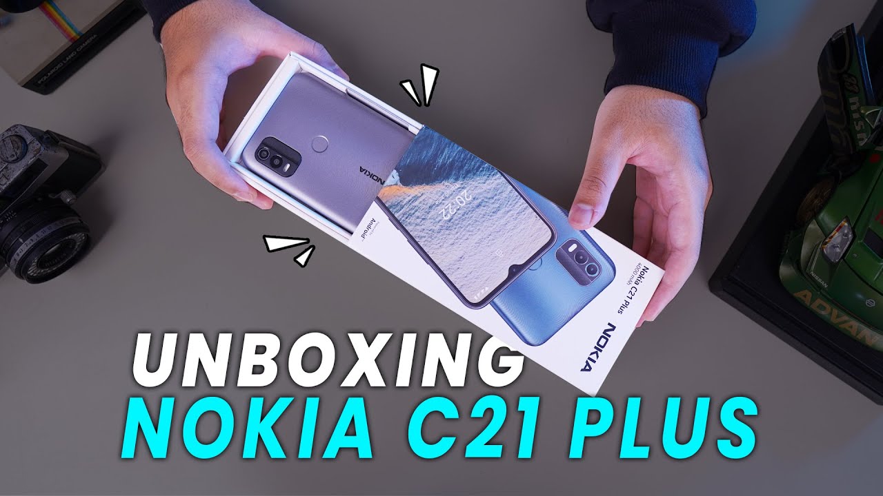 UNBOXING NOKIA C21 PLUS: HP Entry-level, Baterai 4000mAh - YouTube