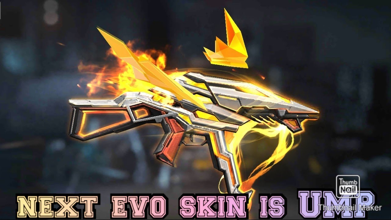 Evo UMP next evo gun skin in free fire🔥🔥🔥🔥 - YouTube