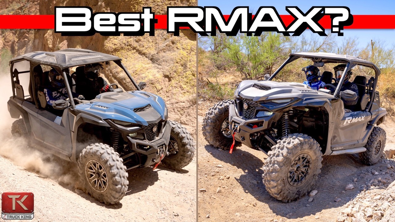 Which Yamaha RMAX is Best? We Try them ALL! Comparing the 2025 Yamaha ...