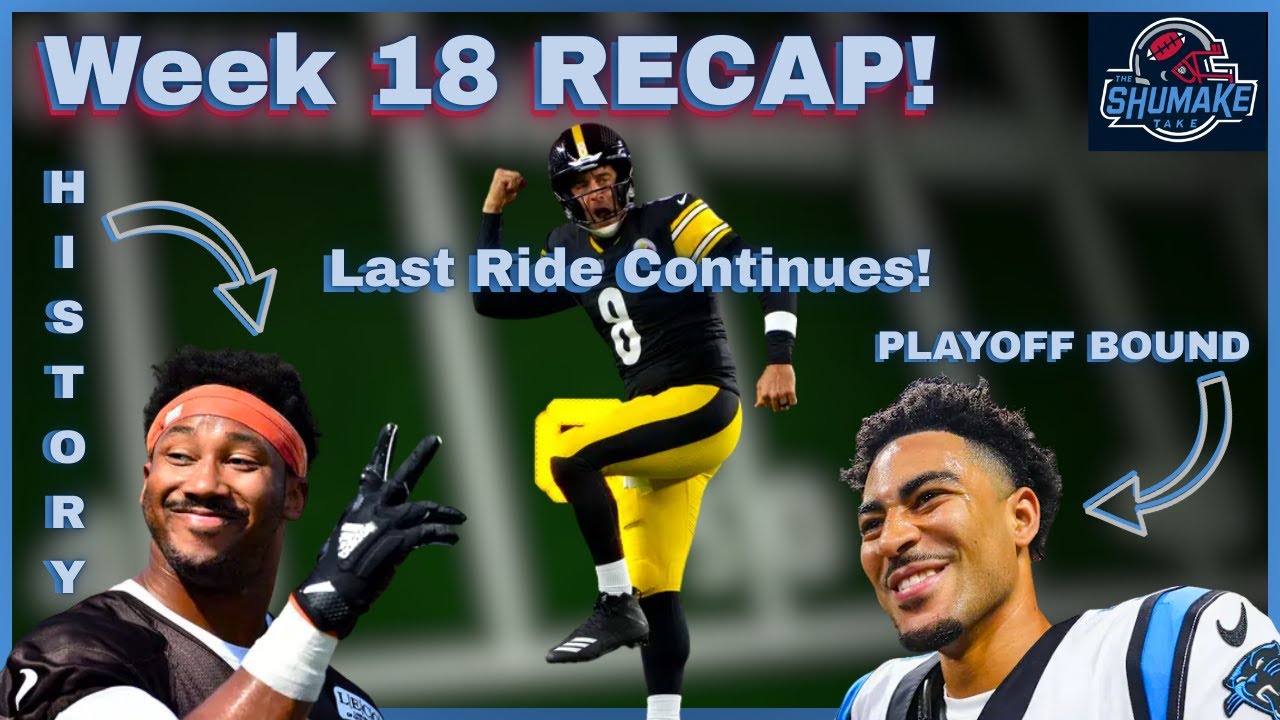 NFL Week 18 RECAP - YouTube