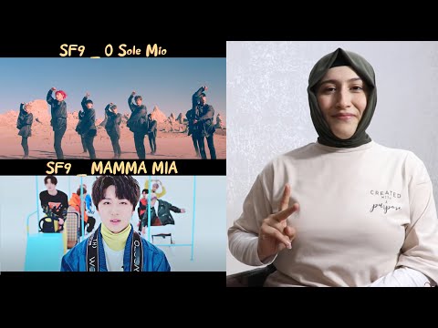 SF9 (에스에프나인)  'O Sole Mio'  &  'MAMMA MIA' REACTION | KPOP TEPKİ