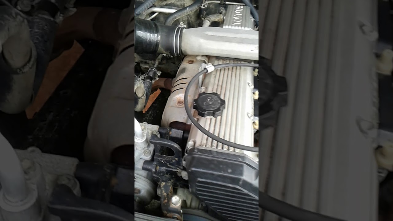 Land Cruiser 1HZ motor test - YouTube