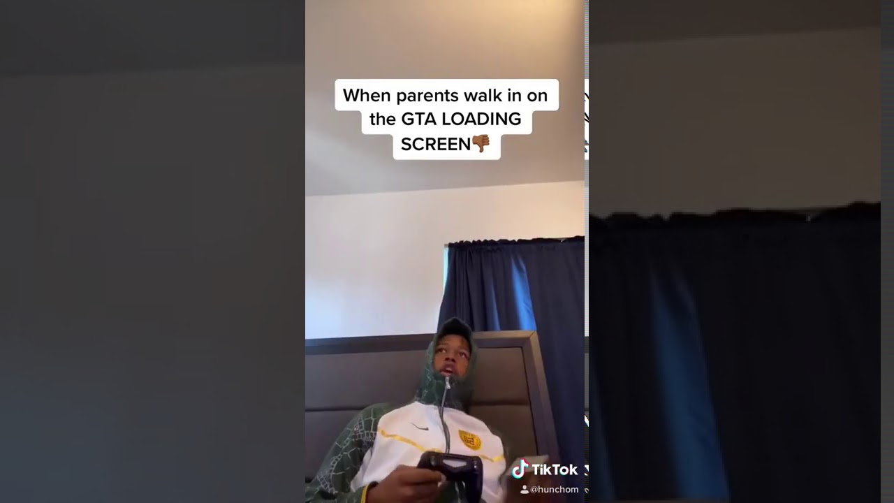 WHEN PARENTS WALK IN ON THE GTA LOADING SCREEN - YouTube