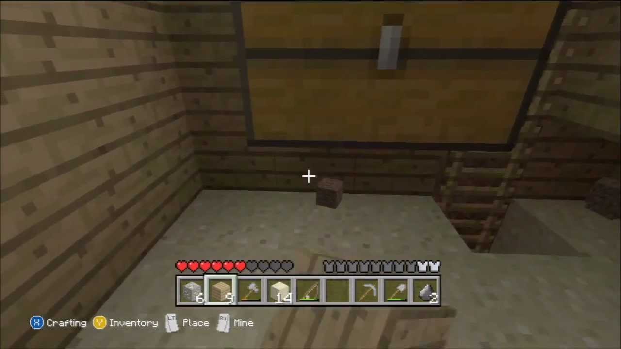Minecraft for Xbox 360 Part 12 - Floating items, spawn trapped - YouTube