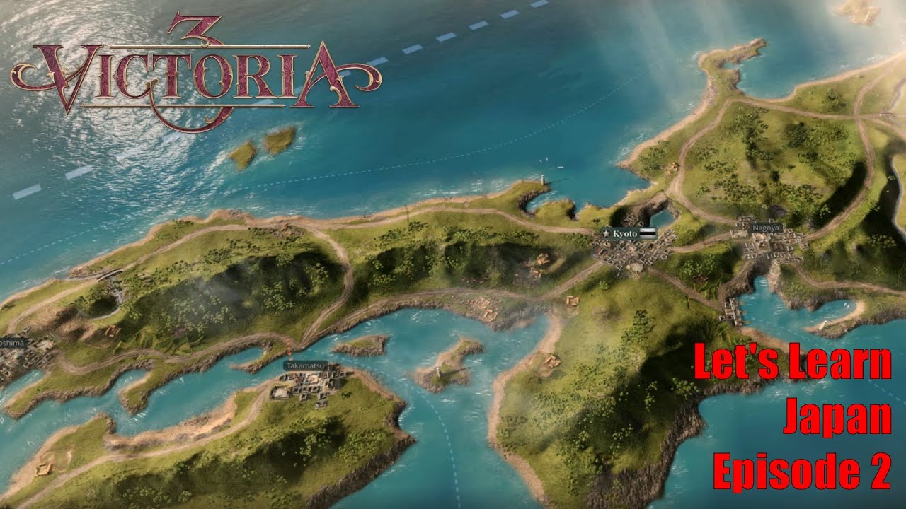 Victoria 3 - Let's Learn Japan! - Episode 2 - YouTube
