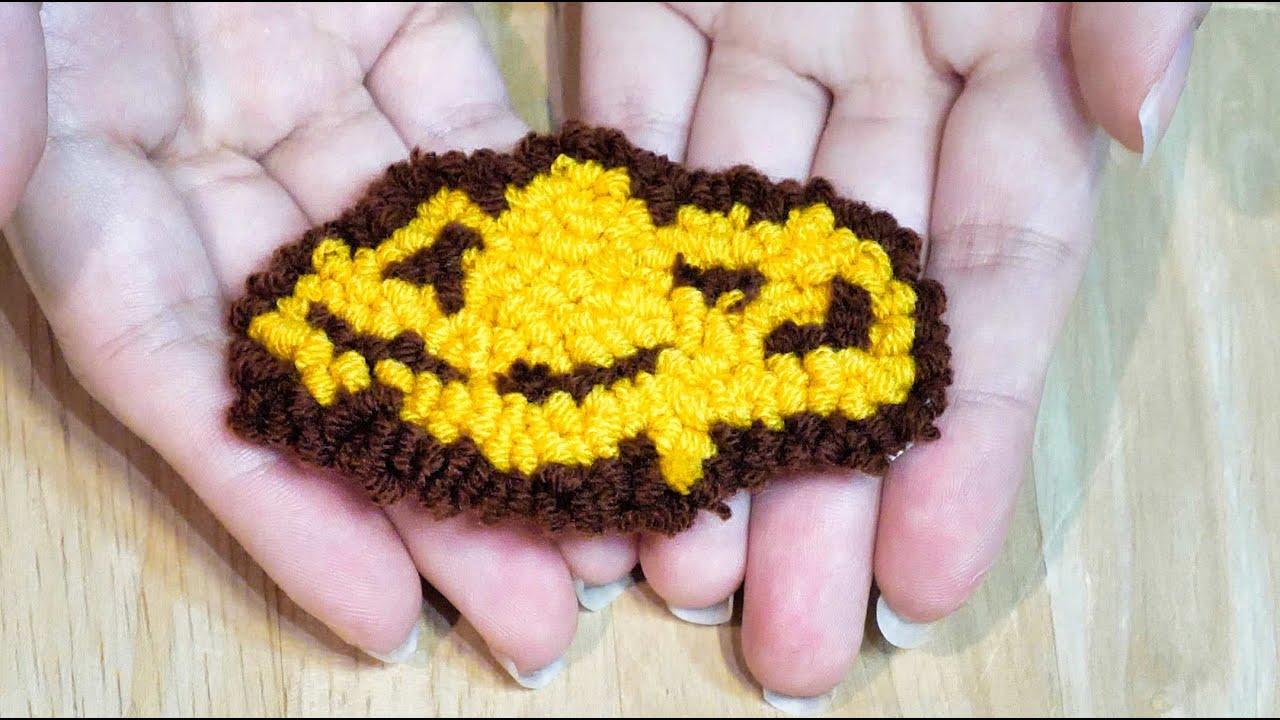Tufting a Chicken Nugget Rug - YouTube