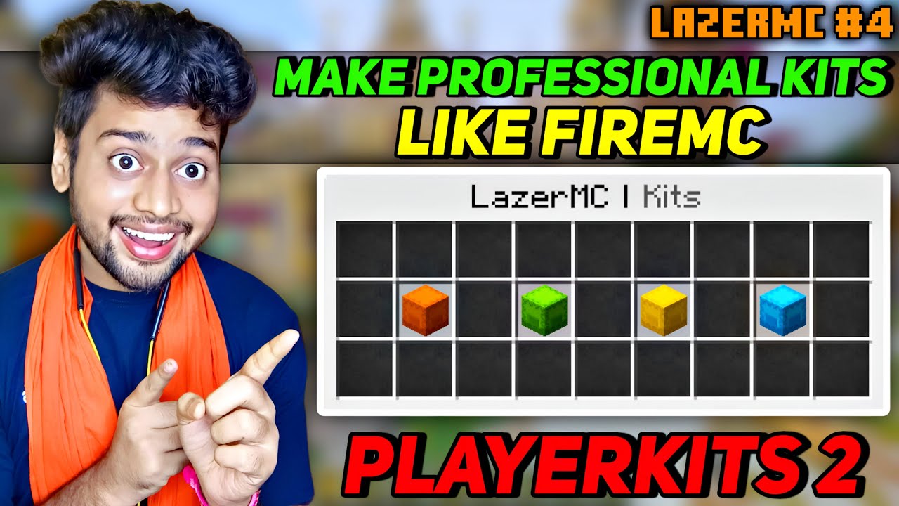 How To Create Kits in Minecraft | PlayerKits 2 Plugin Customization | LazerMC #4 - YouTube