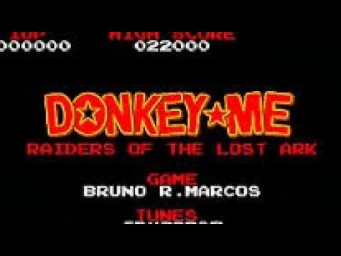 Donkey*Me - Donkey Kong Arcade Movie Themed Game - YouTube