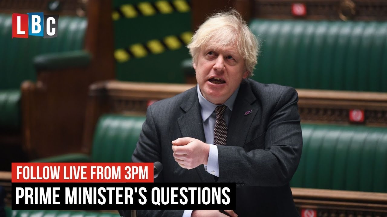 Boris Johnson faces Angela Rayner and MPs at Prime Minister's Questions ...