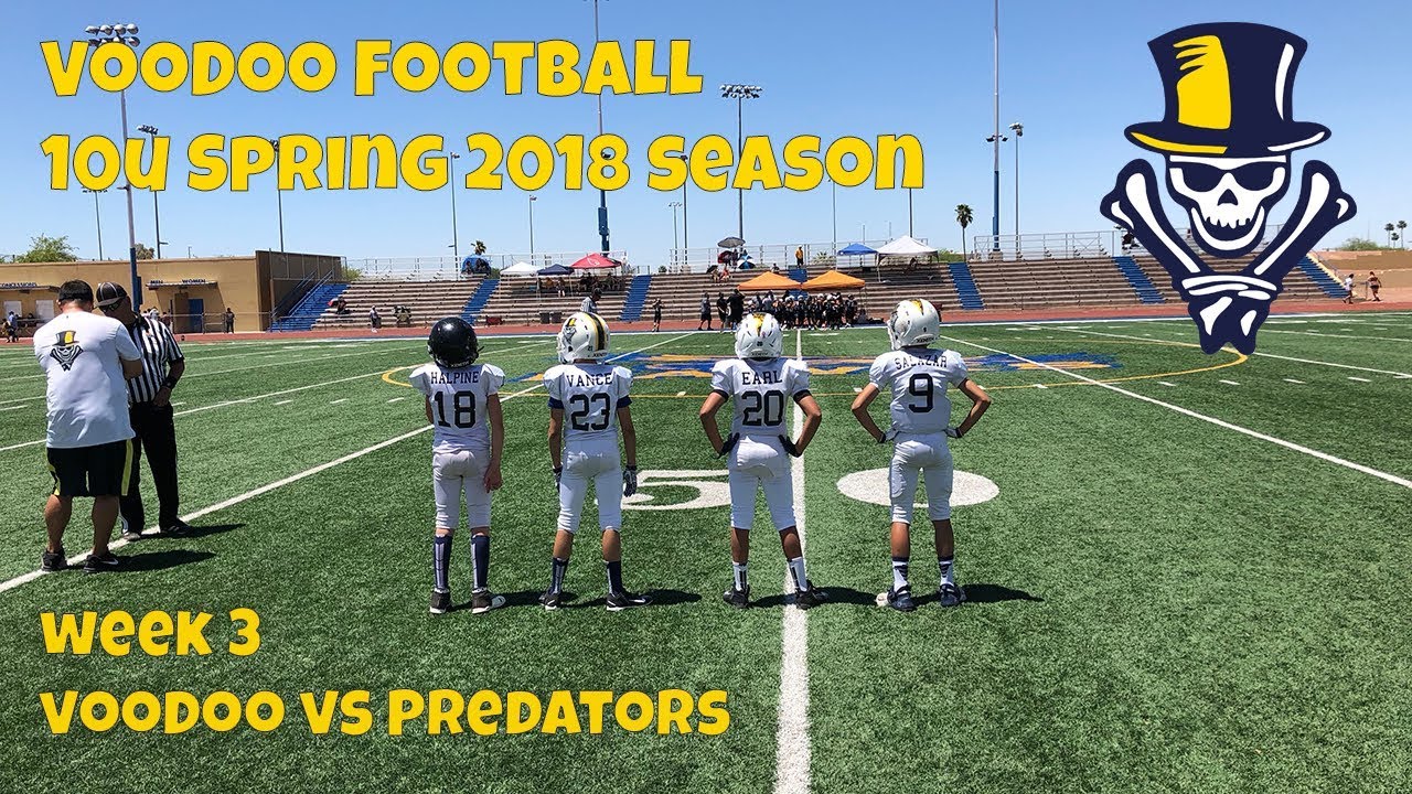 10U VooDoo vs Predators 4-14-2018 - YouTube