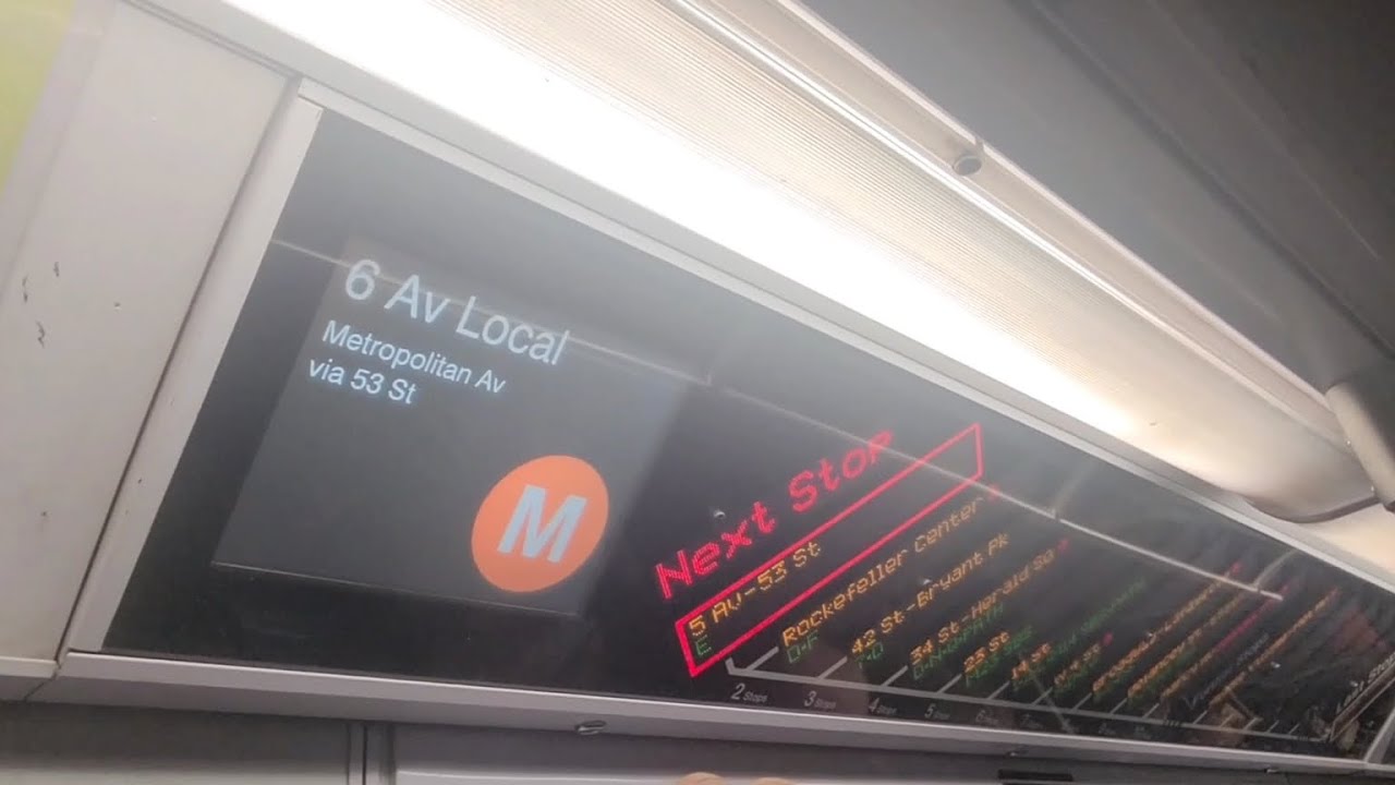 MTA New York City Subway: On Board a 2010 Alstom R160A M Train from Lex ...