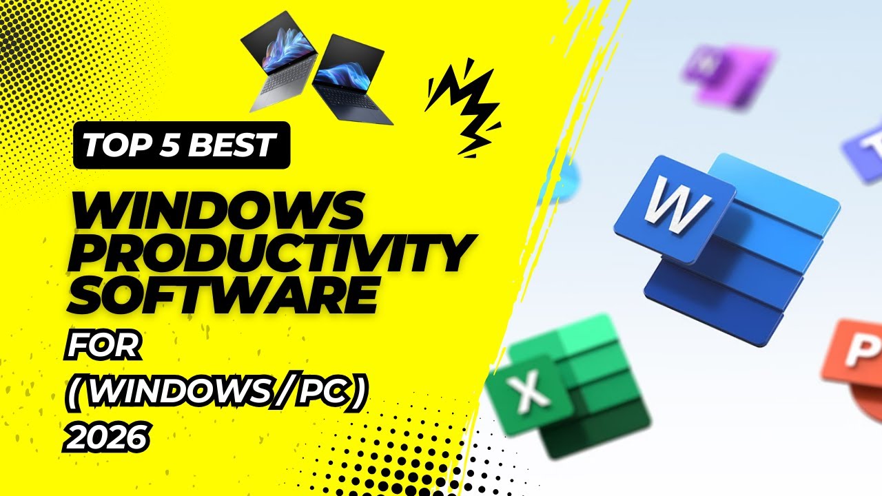 Top 5 Best Windows Productivity Software - YouTube