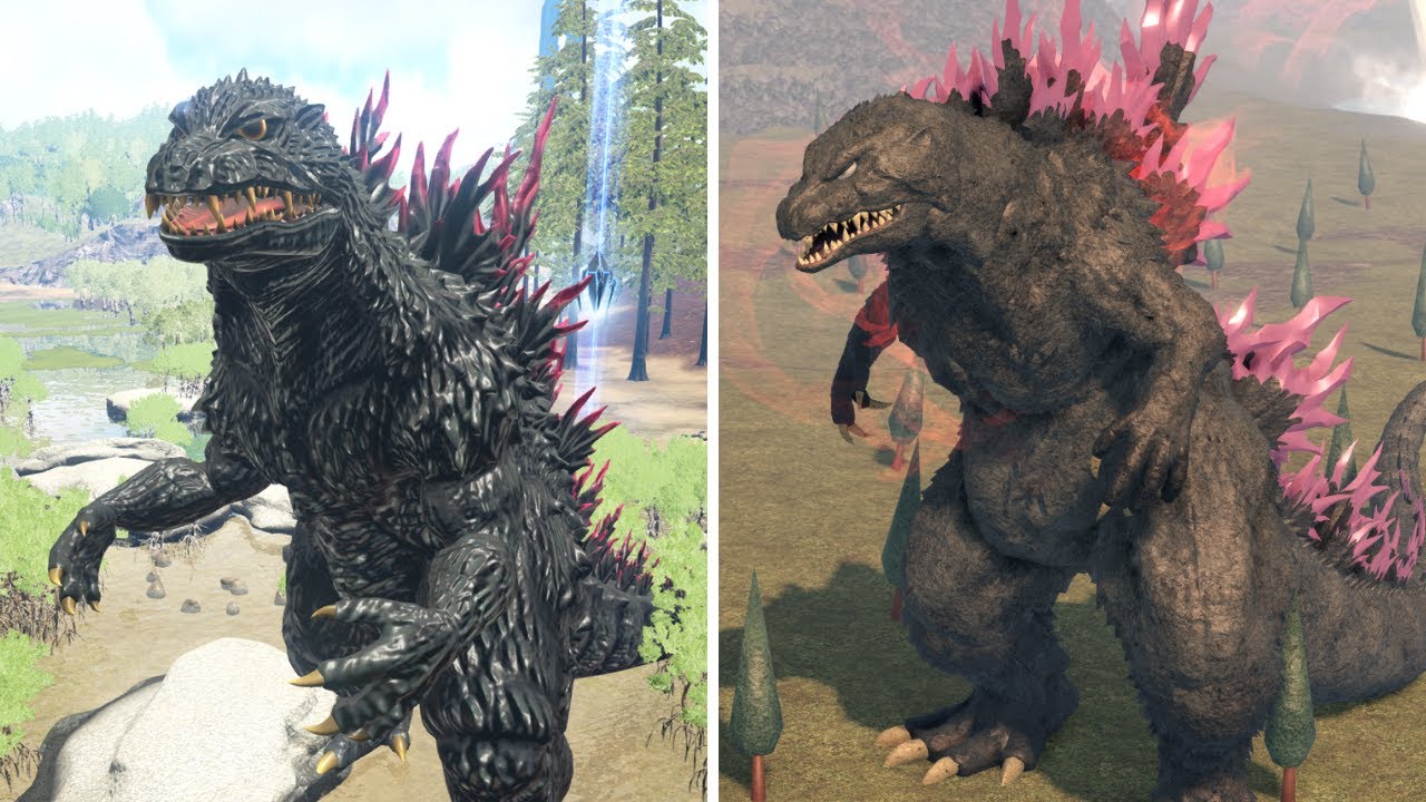 GODZILLA MILLENIUM 2000 kaiju universe VS GODZILLA MILLENIUM ark ...