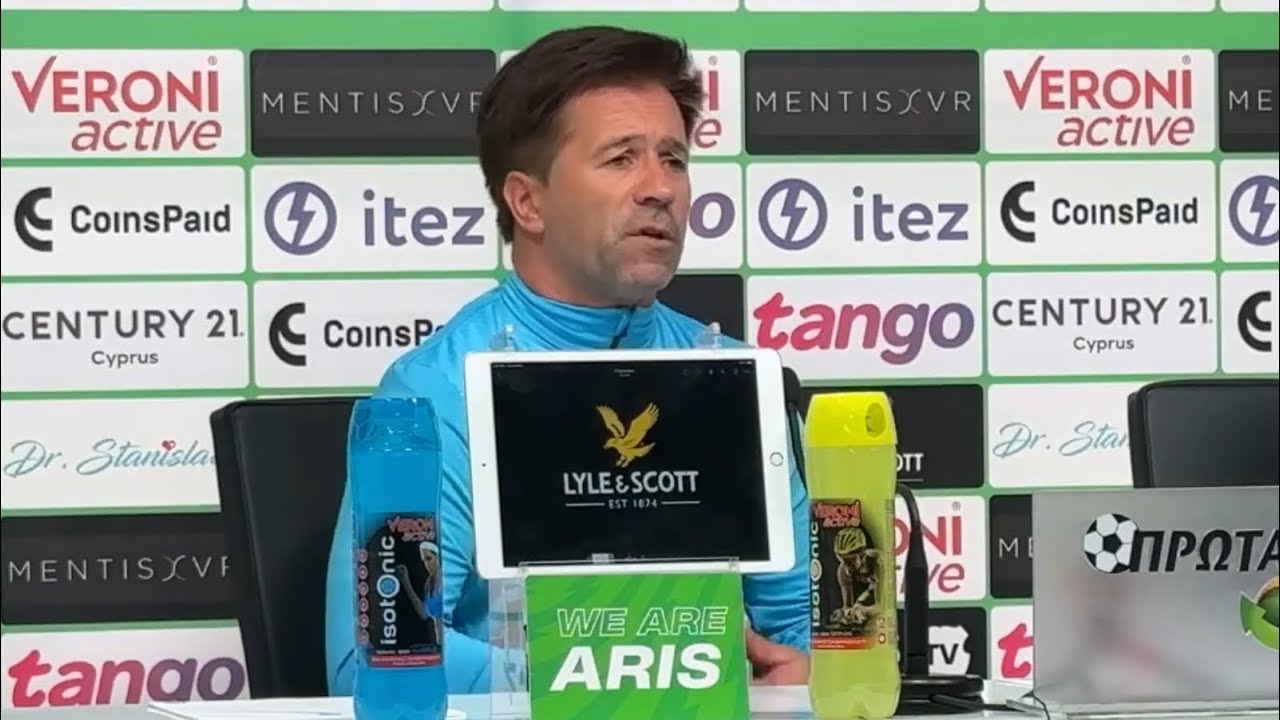 🎙 Post-match Press Conference | Άρης Λ/σού 1-0 ΑΠΟΕΛ (Α' Φάση-12η Αγ/κή ...