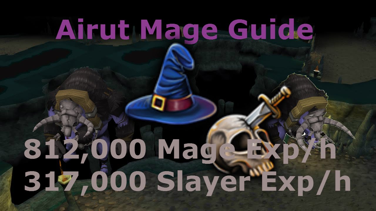 [Runescape 3] Airuts Magic Slayer Guide | 800k+ Mage Exp/h | Kuradal's ...