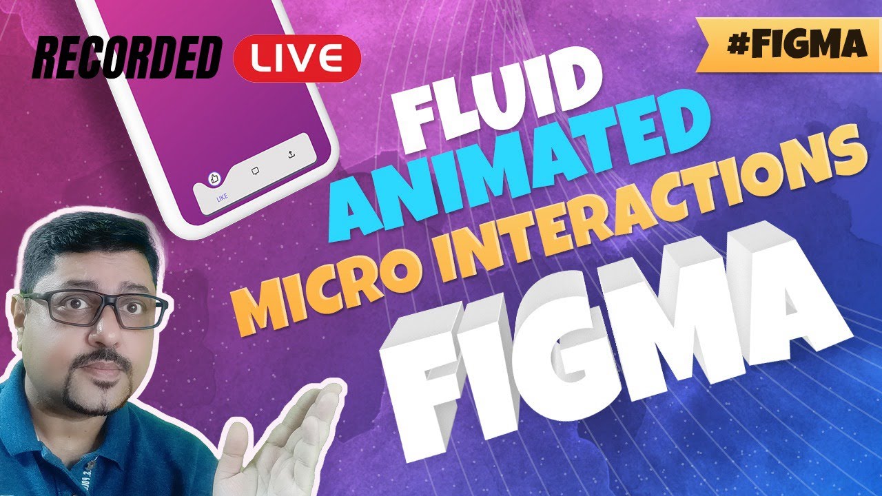[Recorded Live] - Creating Smooth Micro Animation in Figma - YouTube