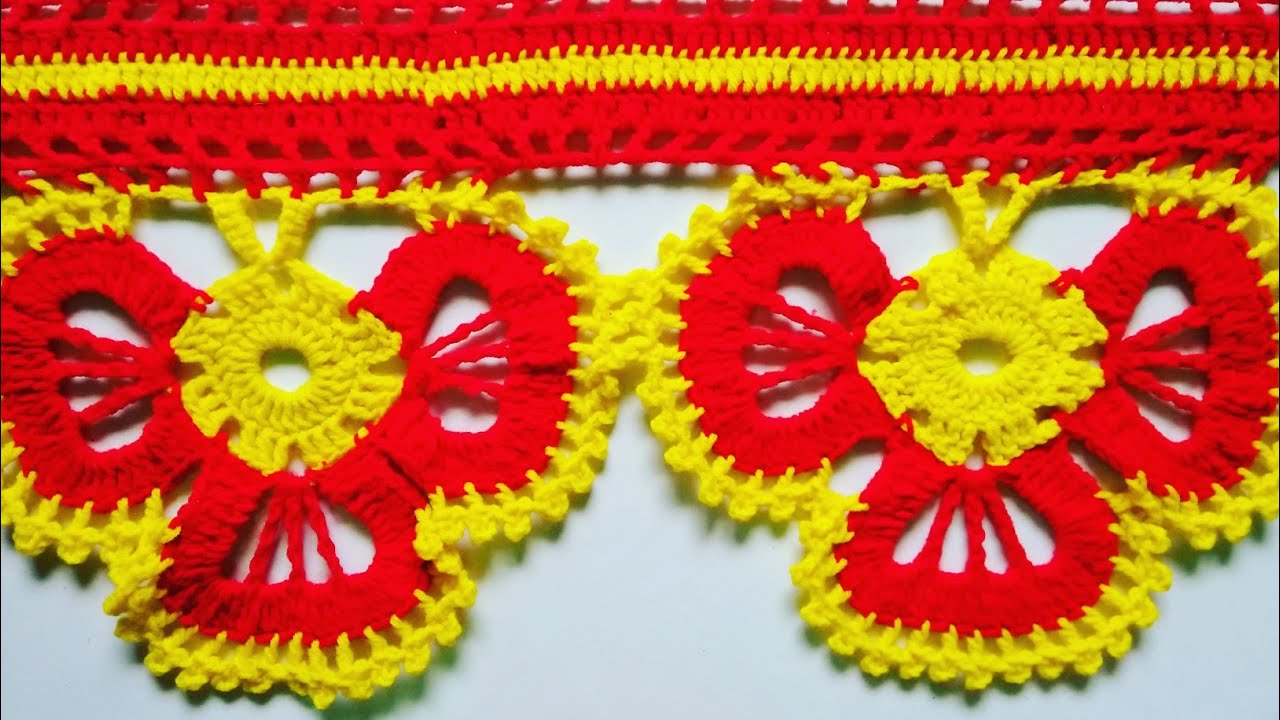 Jhalar ki design || Toran Design || Crochet Art - YouTube