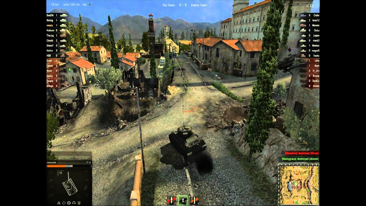 World of Tank T14 Heavy Tank - YouTube
