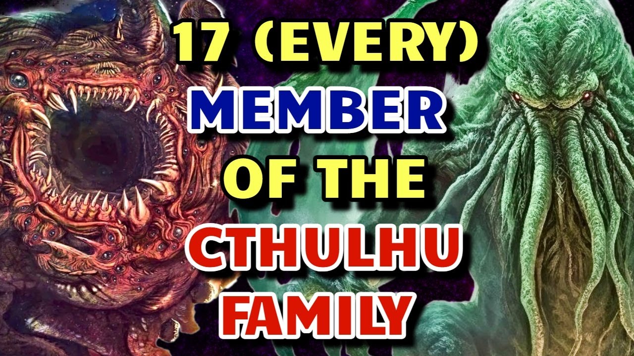 17 (Every) Spine-Chilling & Grotesque Members Of The Cthulhu Family ...