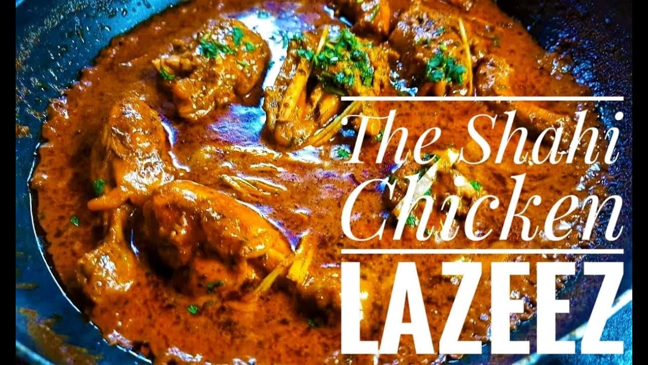Chicken Lazeez /How to make Hyderabadi Murgh Lazeez recipe - YouTube
