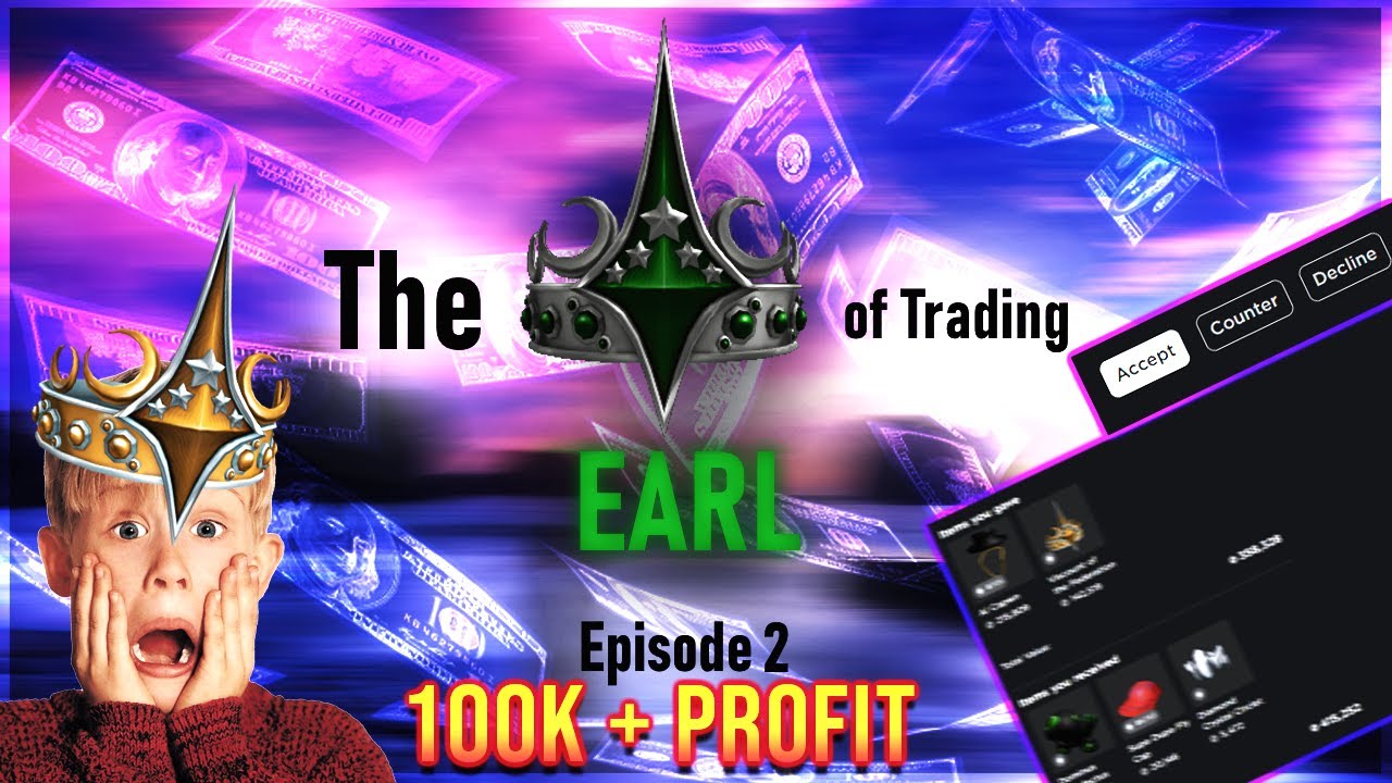 ROBLOX TRADING PROFIT GRIND! | The Earl of Trading Episode 2 - YouTube