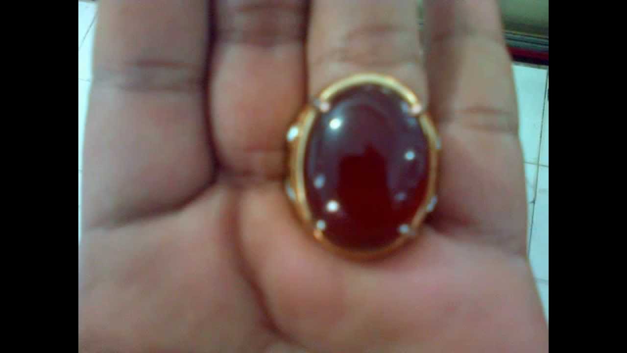 Batu Akik Red Raflesia - YouTube