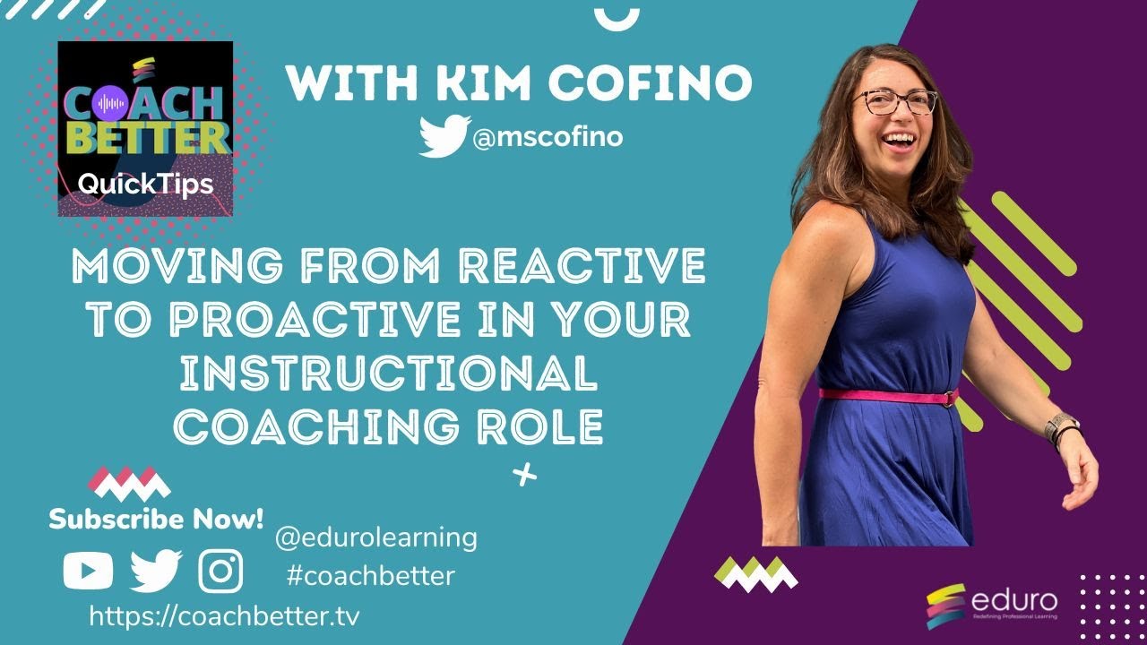 Moving from Being Reactive to Being Proactive in Your Instructional ...